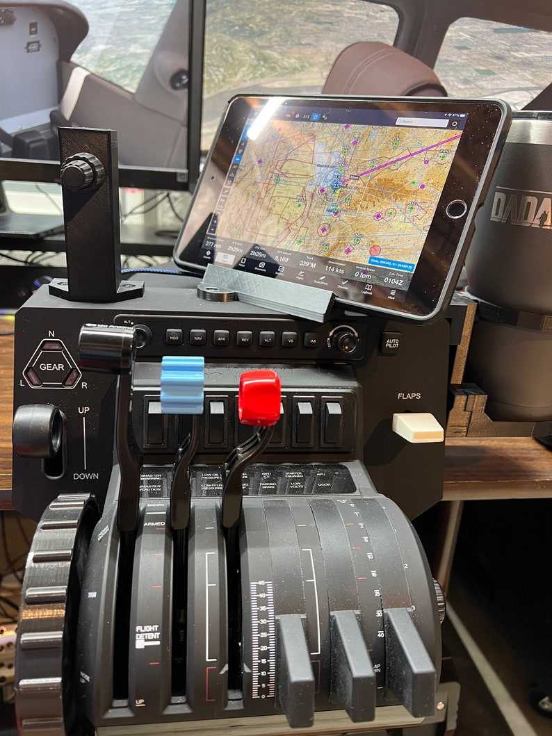 Enclosed Mount for Knobster Designed for Honeycomb Alpha Yoke and Bravo ...