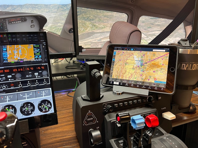 Enclosed Mount for Knobster Designed for Honeycomb Alpha Yoke and Bravo ...