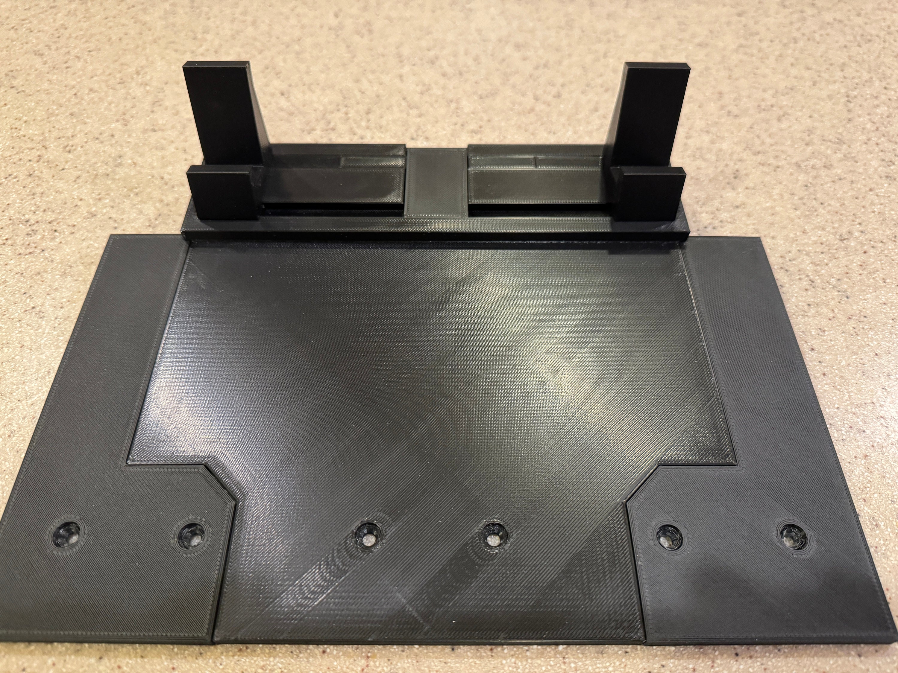 Keyboard and Display Mount for Honeycomb Alpha Yoke & Bravo Throttle Quadrant Fits Most Phones ...