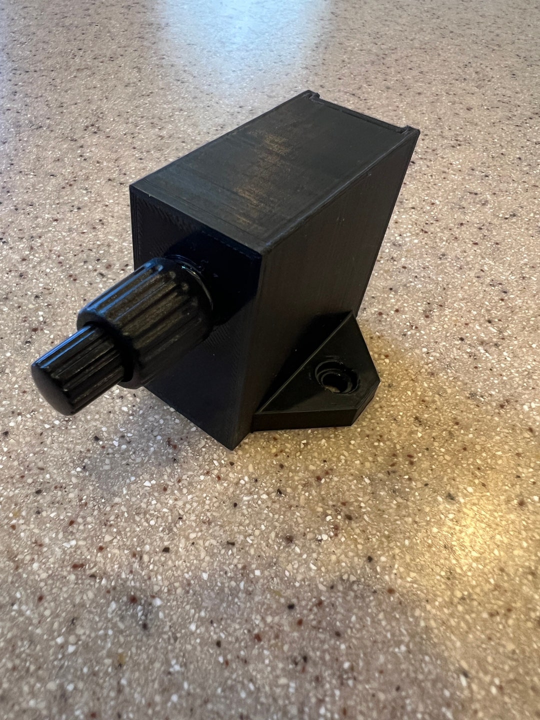 DIY Knobster W/honeycomb Mount for Honeycomb Alpha Yoke and Bravo ...