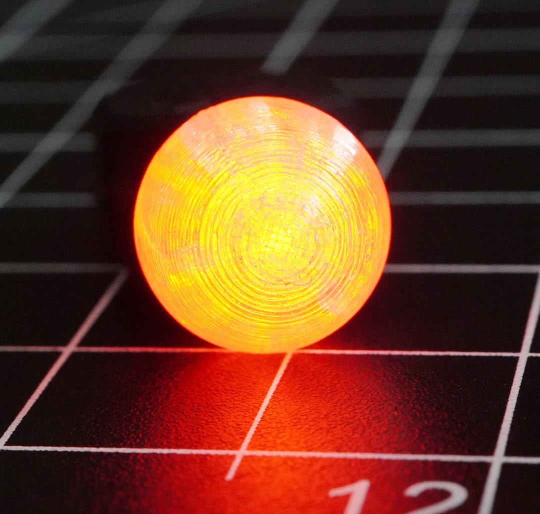 Dome Diffusers for LED Gloves Throwlights Dome Diffusers Light up Gloveset Diffusers set of 10 ...