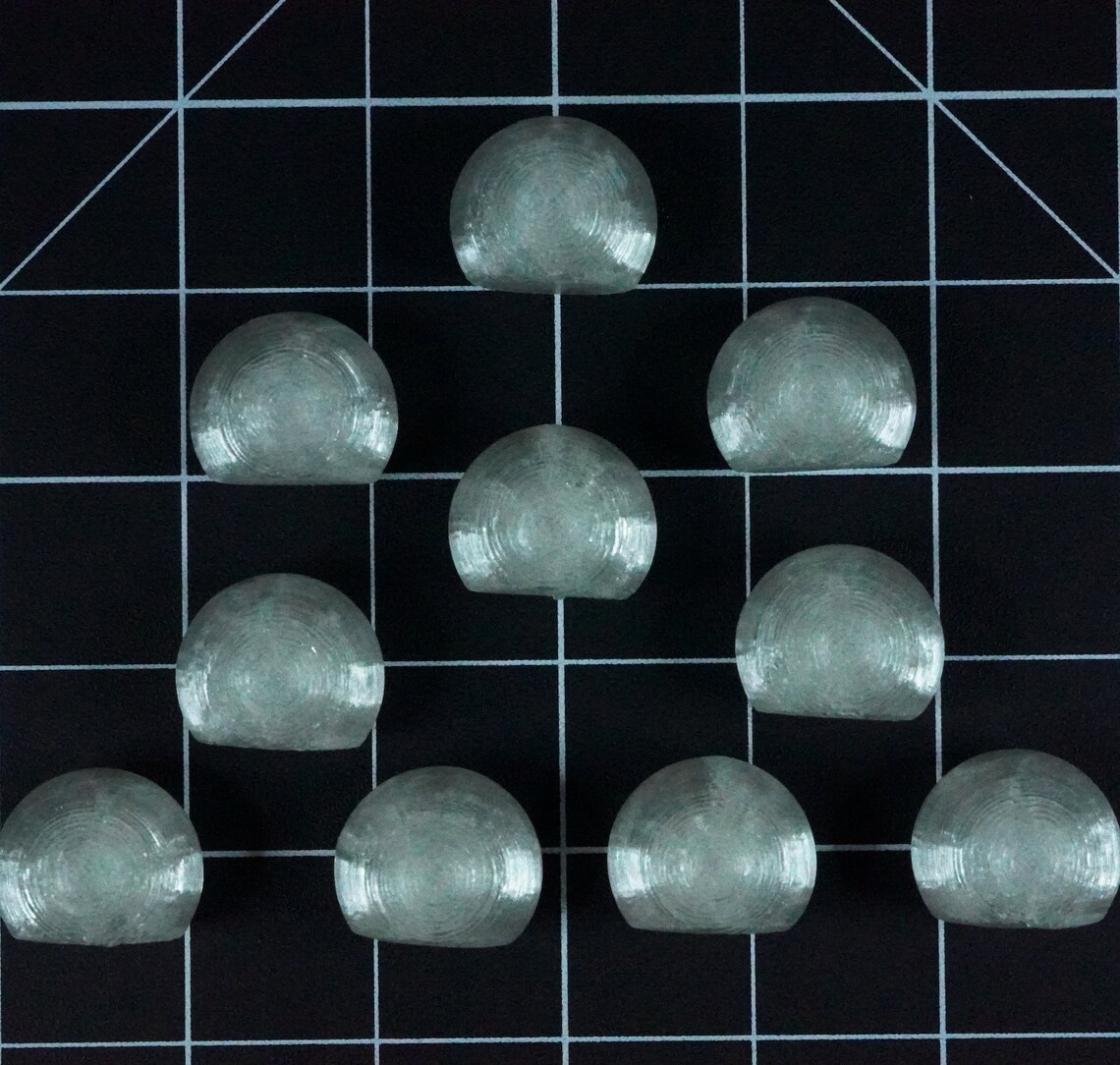 Flat Dome Diffusers for LED Gloves Throwlights Flat Dome Diffusers Light up Gloveset Diffusers ...