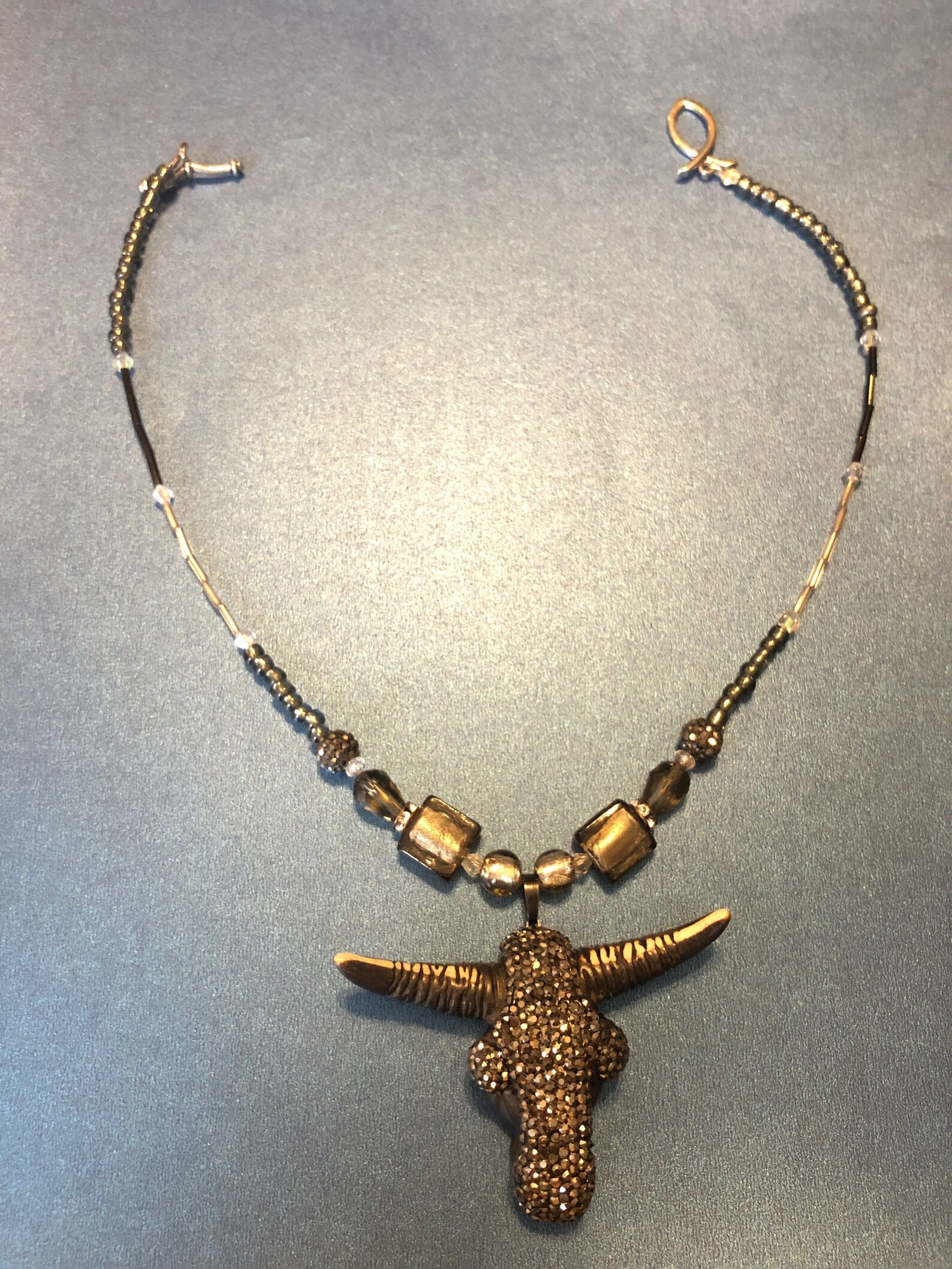 Bull Necklace 17 - Etsy