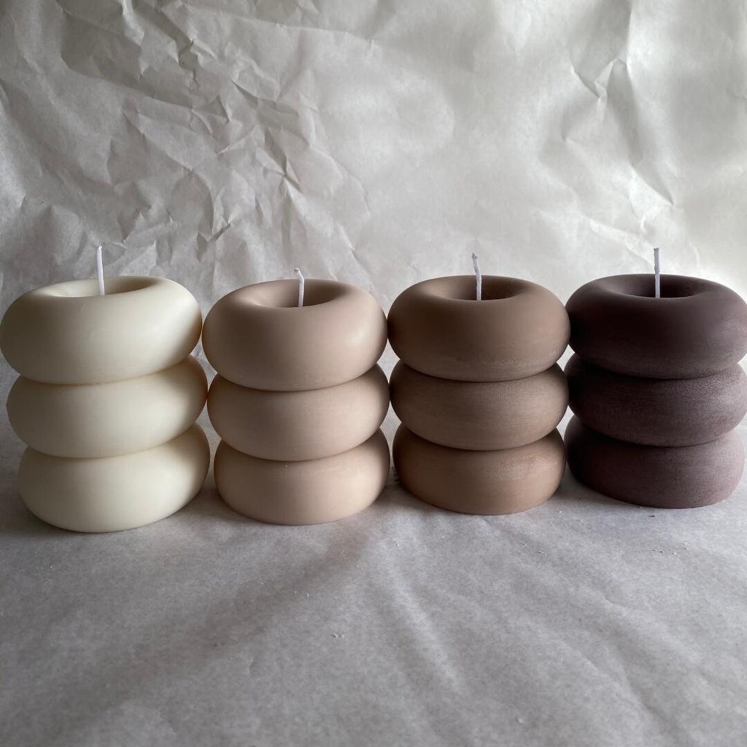 Donut Candle I Donut Candle I Ring Candle I I Bubble Candle I Knot ...