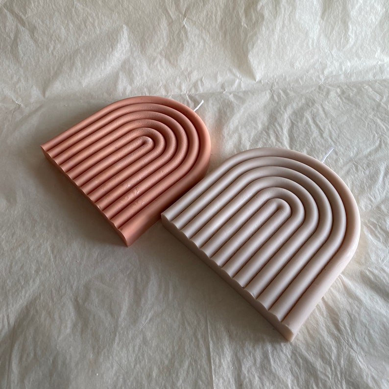 Rainbow Candle L I Rainbow Candle I Arch Candle I Decoration I Bubble ...