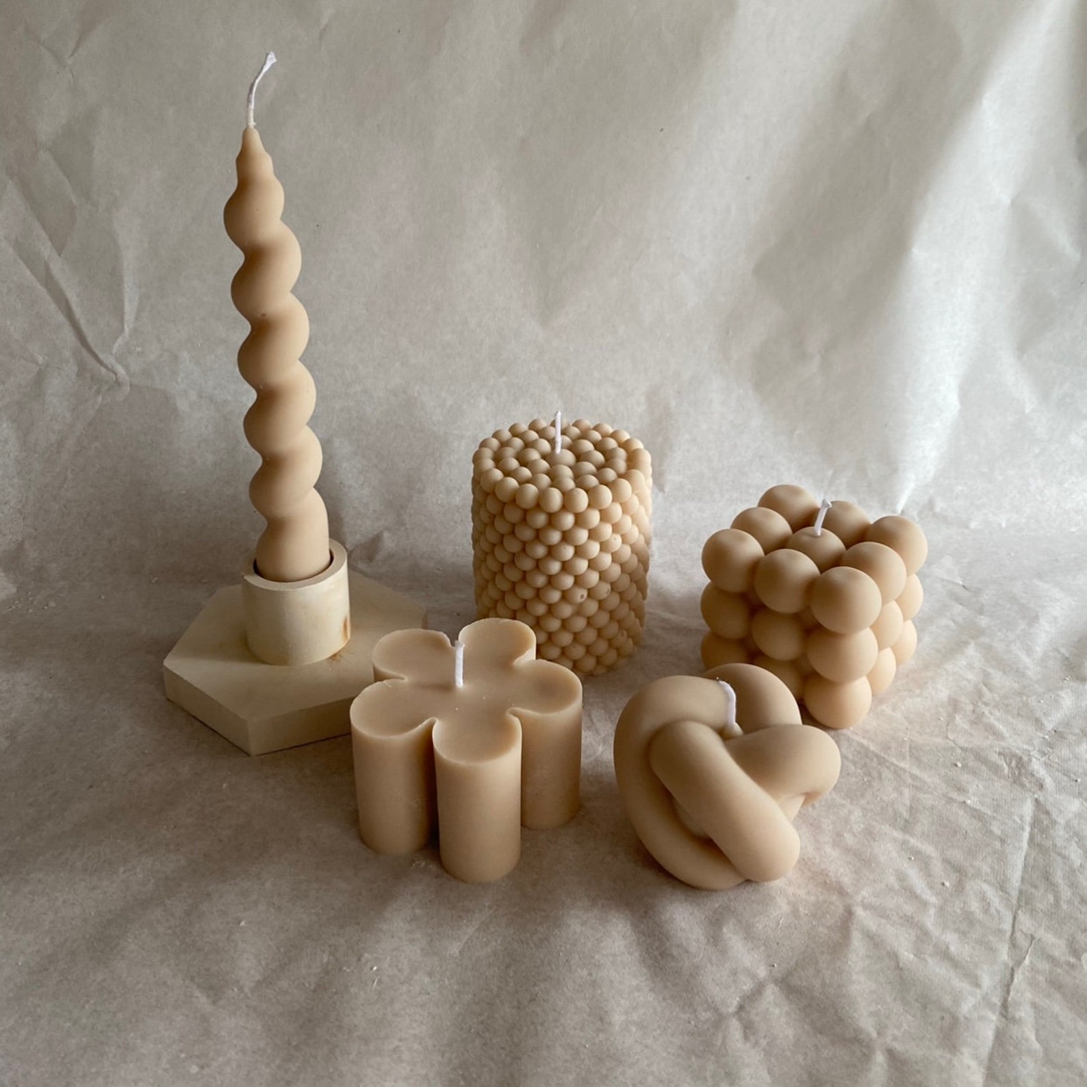 Daisy Candle Daisy Candle Flower Candle Flower Candle Bubble Candle ...