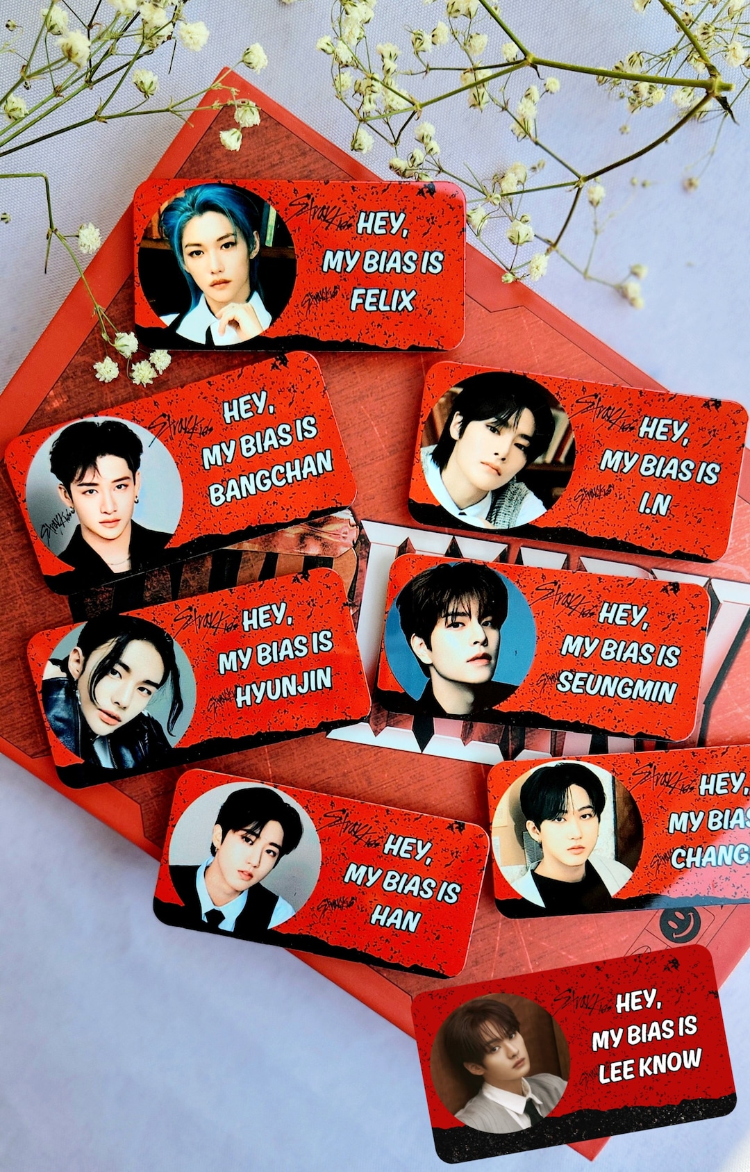 Stray Kids Bias Tags | Stay | Skz Gift | Kpop Gift | Skz Merch | Skzoo ...