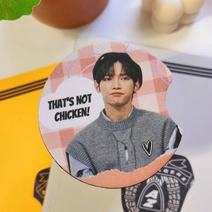 ATEEZ Fabric Meme Coaster | Atiny | Meme | Funny | Photocards ...