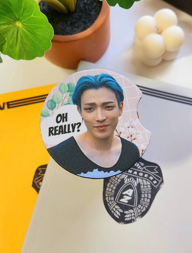 ATEEZ Fabric Meme Coaster Atiny Meme Funny Photocards - Etsy