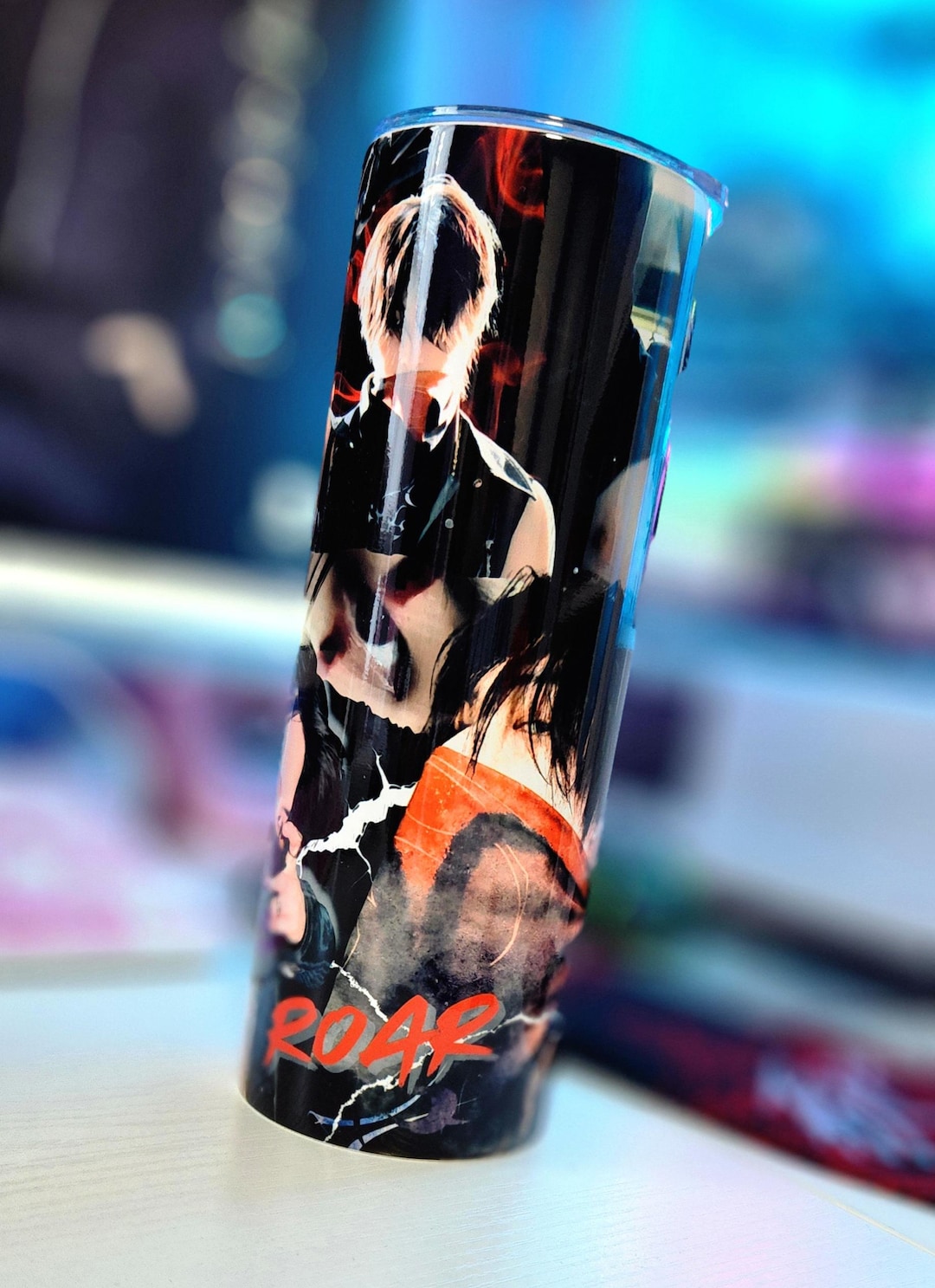 ATEEZ Mingi “ROAR” Inspired 20oz Tumbler – Fix off Project K-pop ...