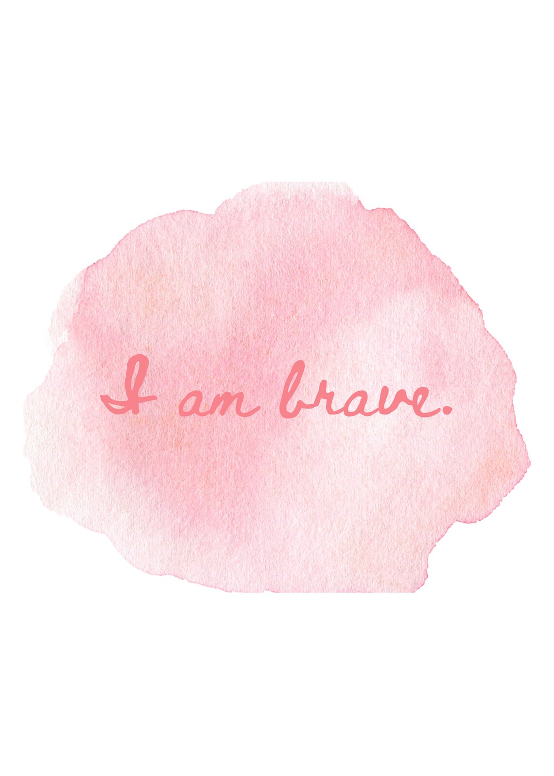 Pink Abstract Affirmation/quote Printables for Nursery or Kid's Room ...