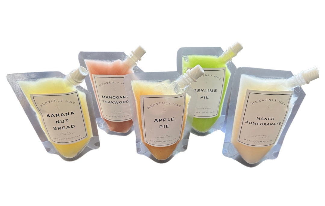 Squeezable Wax Melts, 8oz Wax Tart Pouch, Wax Warmers, Electric Warmers ...