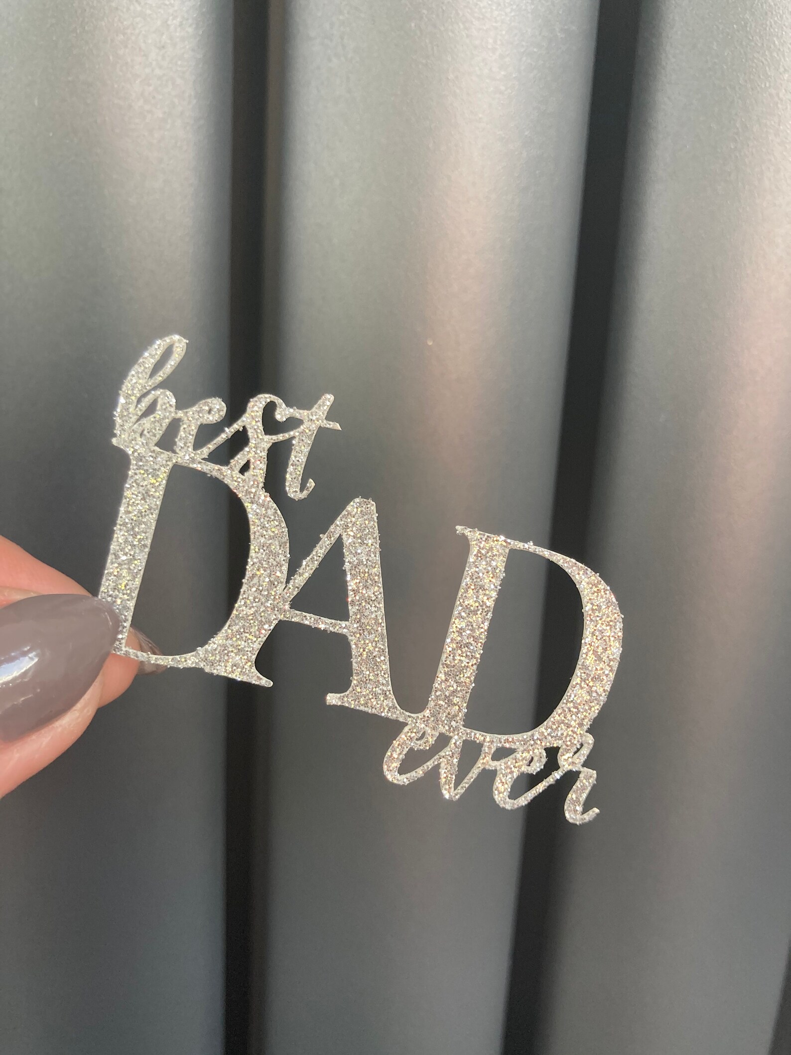 Best Dad Ever, Father’s Day Toppers, Father’s Day Cupcake Toppers, Cake ...