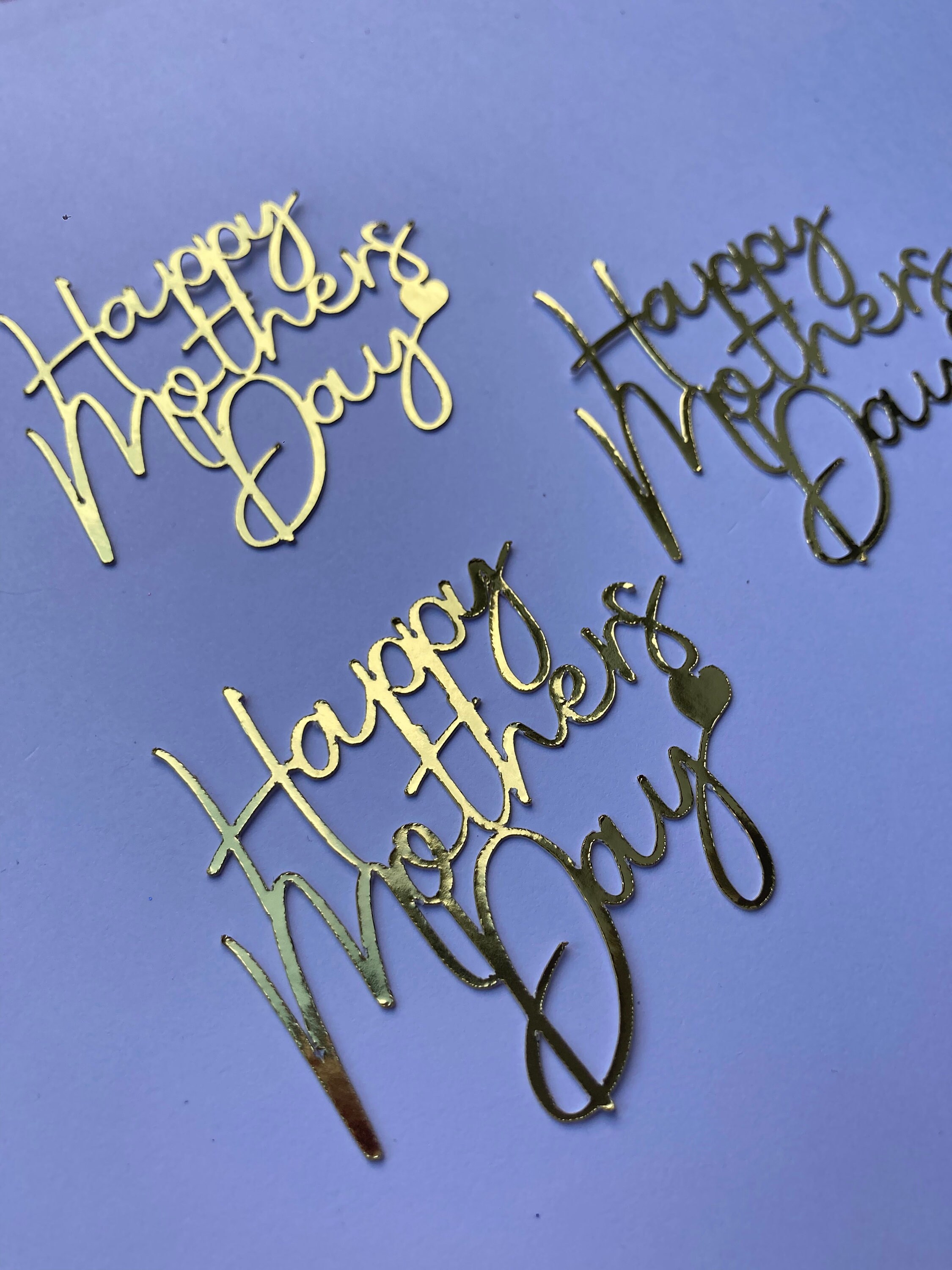 Happy Mothers Day Cupcake Toppers Mothers Day Toppers - Etsy