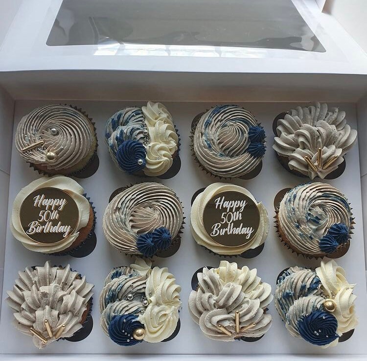 Personalised Cupcake Topper Cake Toppers Cake Discs Cake - Etsy UK