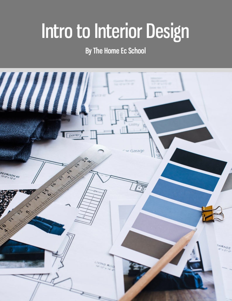 Kid's Interior Design Course | DIGITAL DOWNLOAD - Etsy