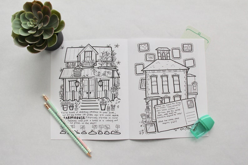 Interior Design COLORING BOOK | Coloring Home | House Style & Design ...