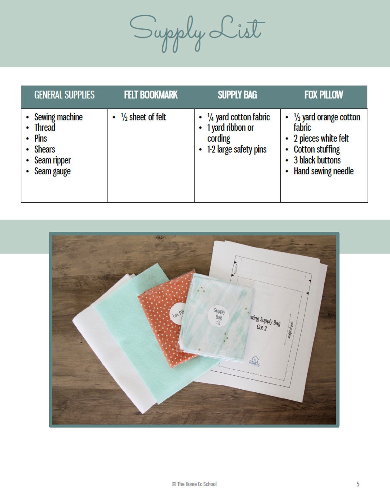 Kid's Sewing Class | DIGITAL BOOK and PATTERNS | Sewing Machine Video ...