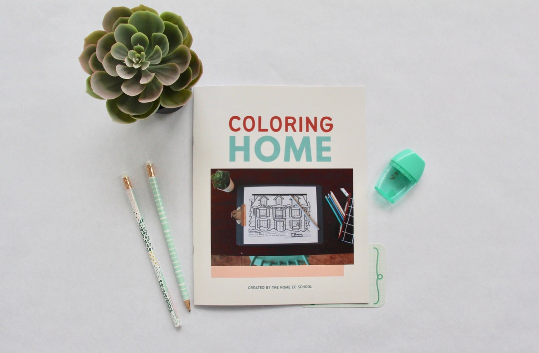 Interior Design COLORING BOOK | Coloring Home | House Style & Design ...