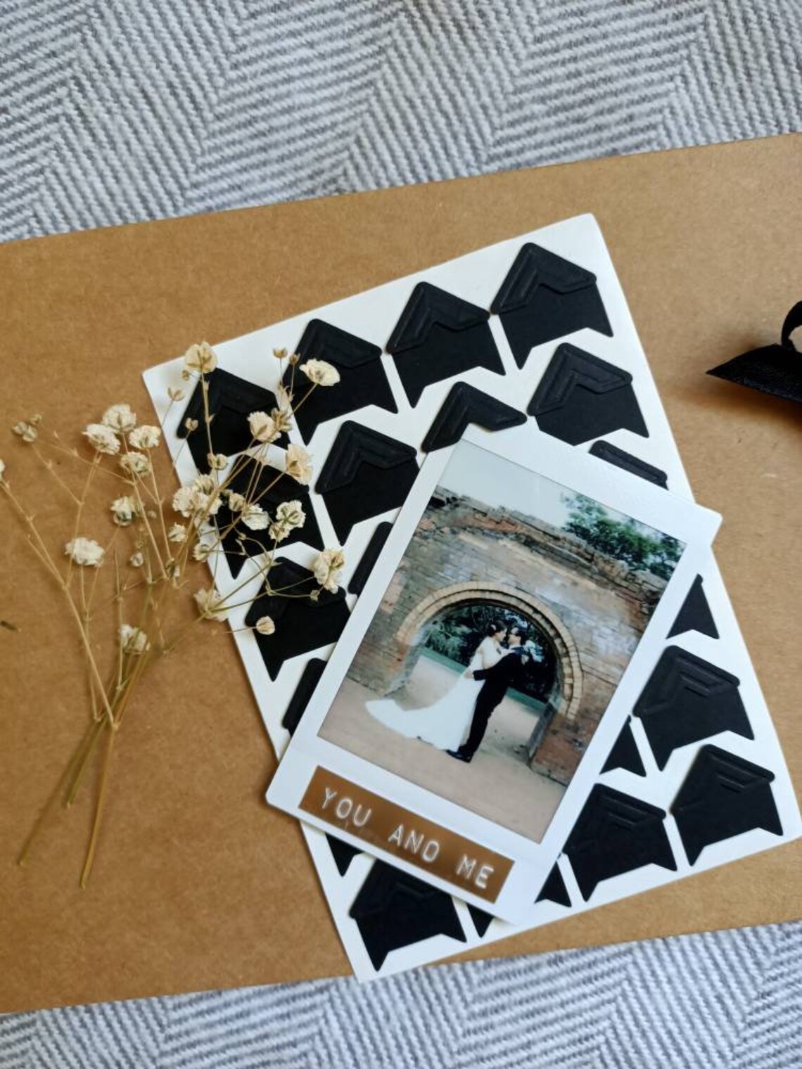 Photo Corner Stickers / Wedding Photo Guest Book Stickers/ - Etsy