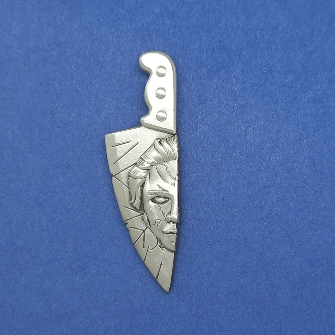 Michael Myers Inspired Knife Pin Halloween Inspired Pin - Etsy