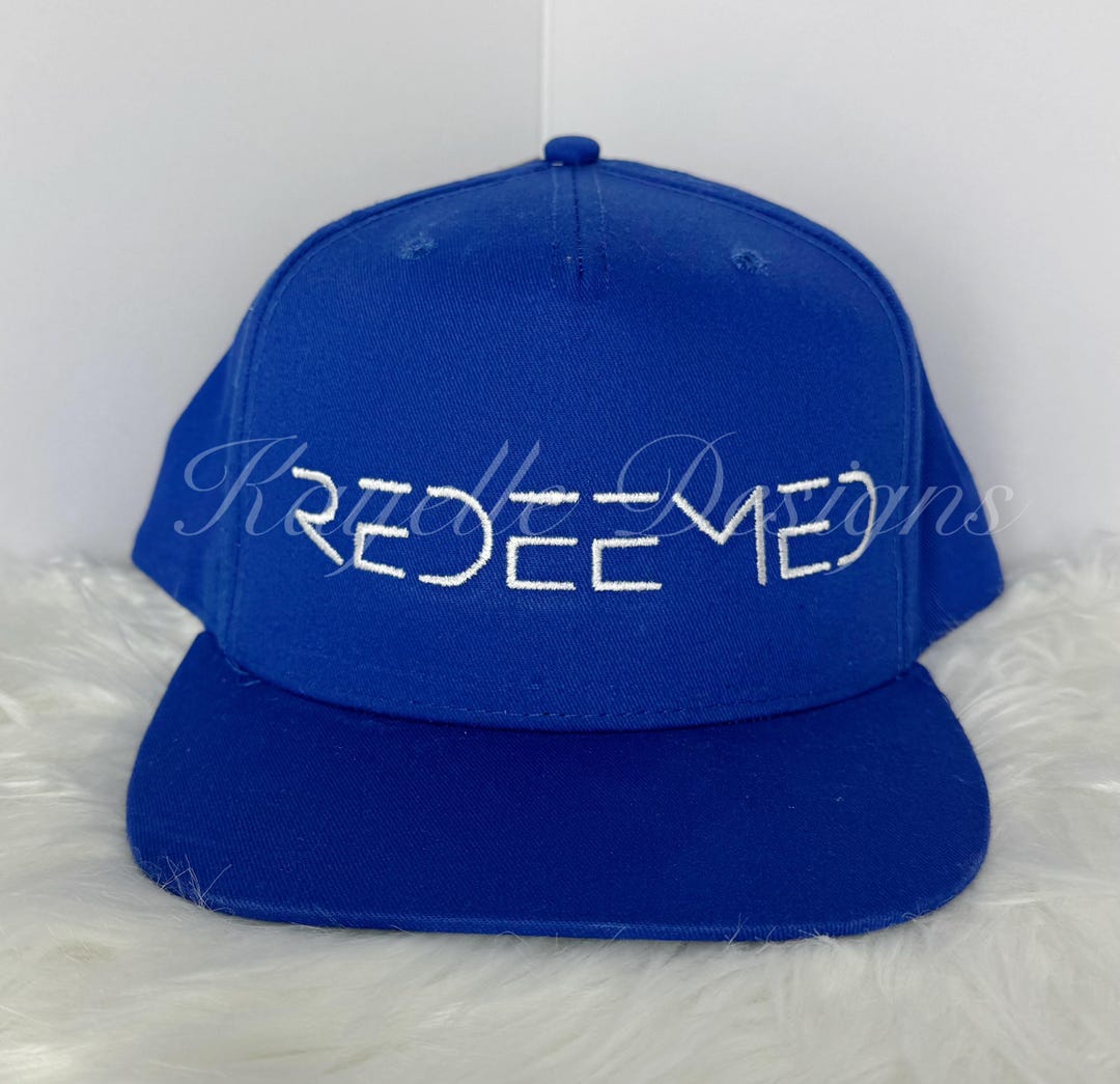 Redeemed Embroidered Cap | Christian Hat | Christian Cap | - Etsy