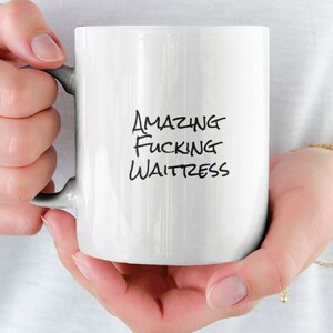 Waitress Job Well Done Birthday Just Because Gift Amazing | Etsy