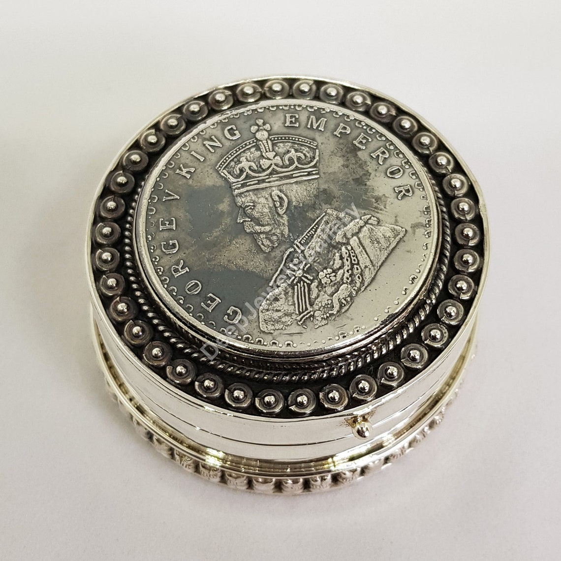 Silver Box 925 Sterling Silver Handmade Box Jewelry Box | Etsy