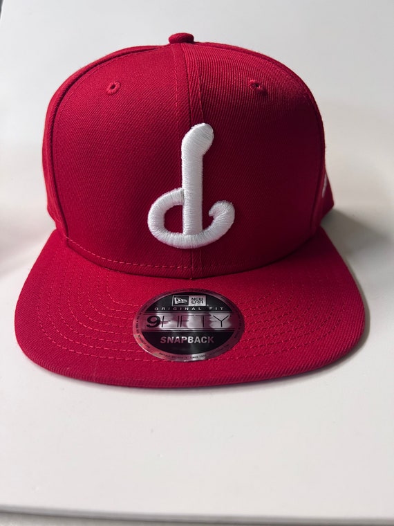 Upside Down p Snap Back red - Etsy
