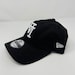 Upside Down "la" Dad Hat Black (white Thread) - Etsy