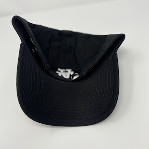 Upside Down "la" Dad Hat Black (white Thread) - Etsy