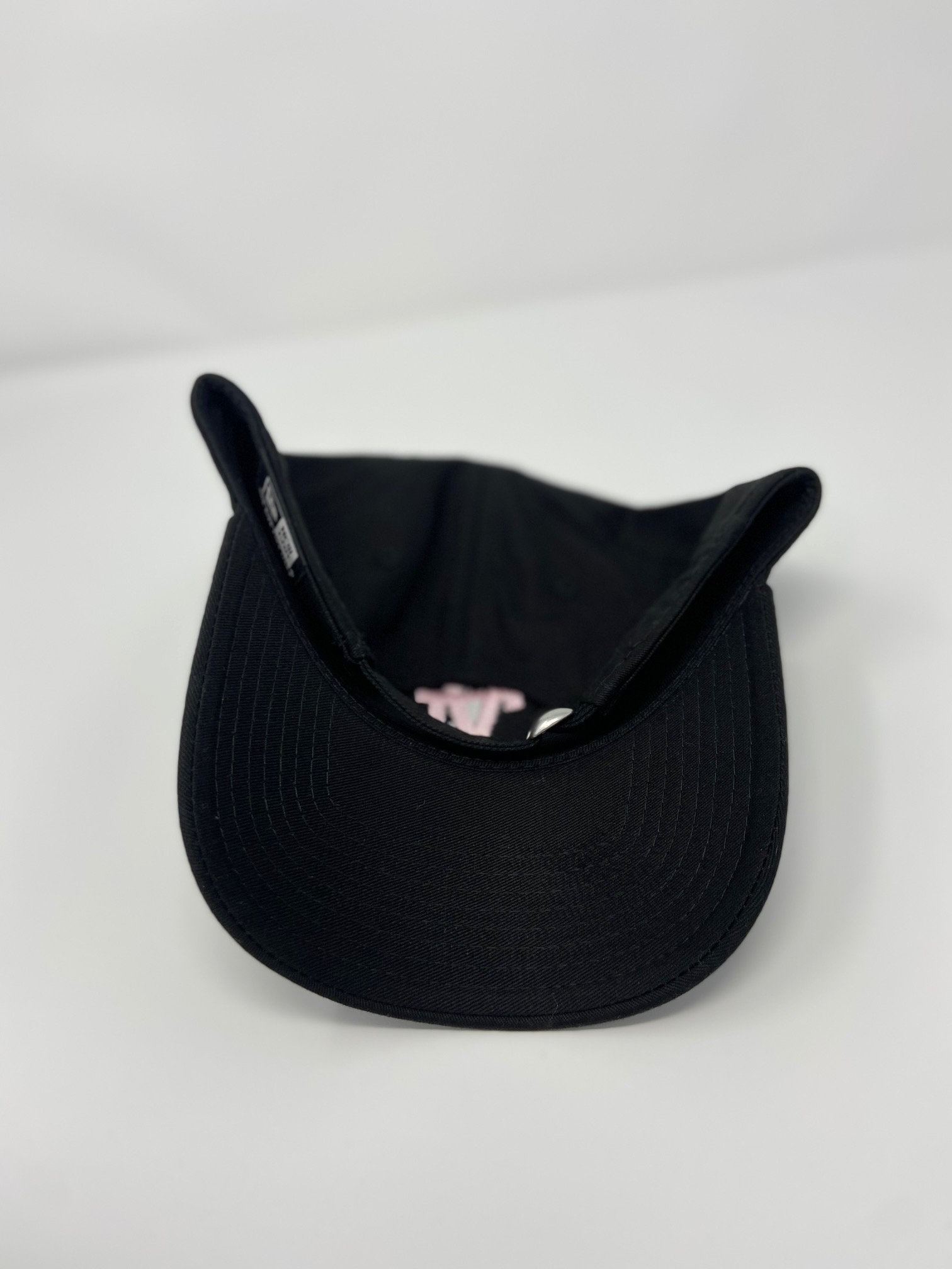 Upside Down la Dad Hat Black light Pink Thread - Etsy