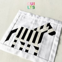 Zebra Patchwork Patterns , Zebra Quilt Patterns , Quilt Pattern Pdf ...