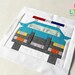 NEW PDF Quilt Block Pattern Police Car Front Vehicle Quilt - Etsy