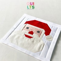 ITH Santa Quilted Christmas Decoration Machine Embroidery Design - Etsy
