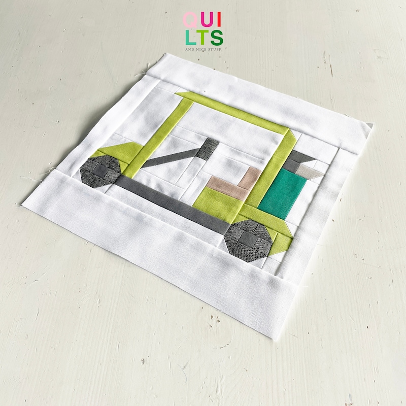 Golf Quilt Pattern Paper - Etsy