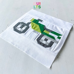 PDF Quilt Block Pattern – Motorbike – Vehicle Quilt - Etsy