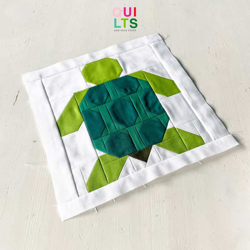 Turtle Quilt Pattern - Etsy