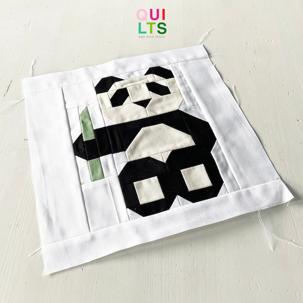 Panda Quilt Patterns - Etsy