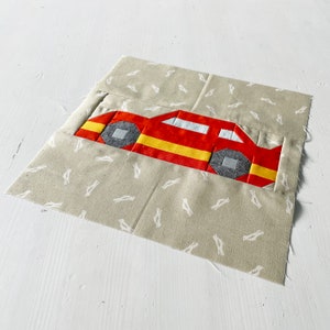 PDF Quilt Block Pattern – Nascar – Vehicle Quilt - Etsy