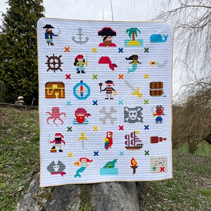 PDF Quilt Block Pattern – Sword – Pirate Quilt - Etsy