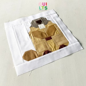 PDF Quilt Block Pattern – Marmot – Animal Quilt - Etsy