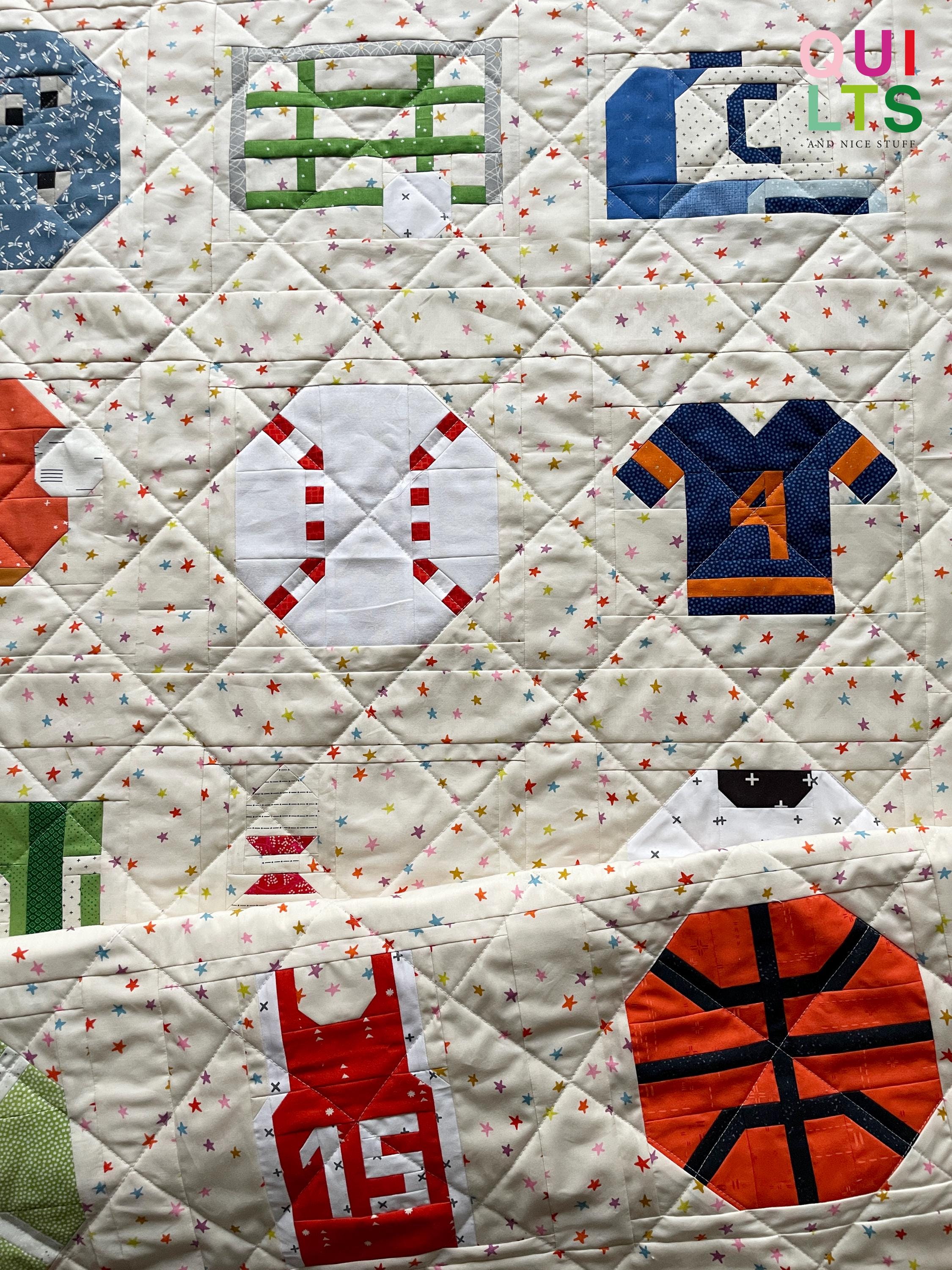 PDF Quilt Block Pattern – Football – Sport Quilt - Etsy