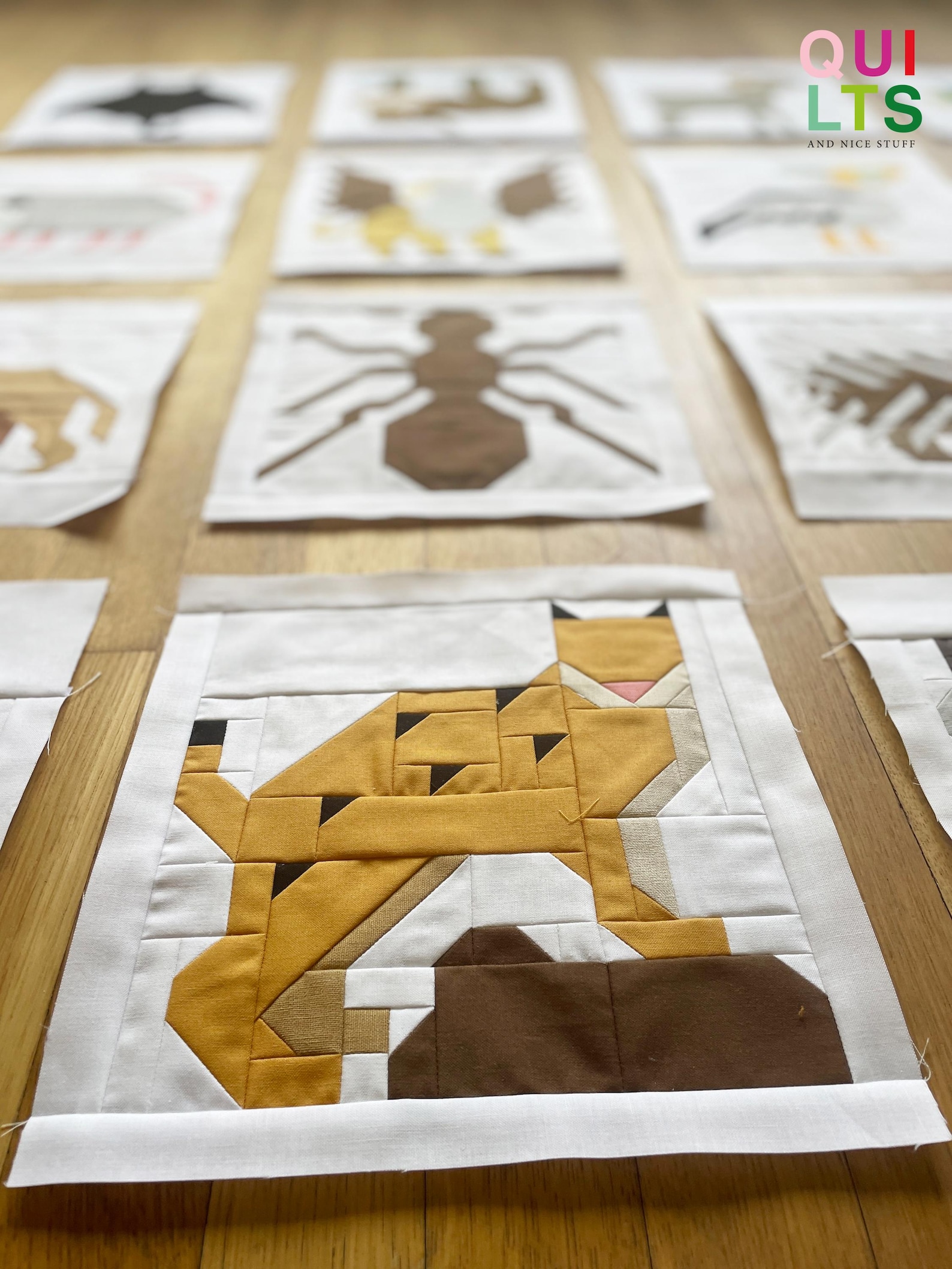 PDF Quilt Block Pattern – Sloth – Animal Quilt - Etsy