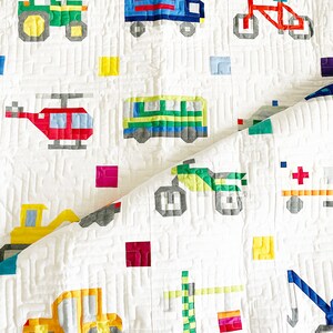 PDF Quilt Block Pattern – Garbage Truck With Bin – Vehicle Quilt - Etsy