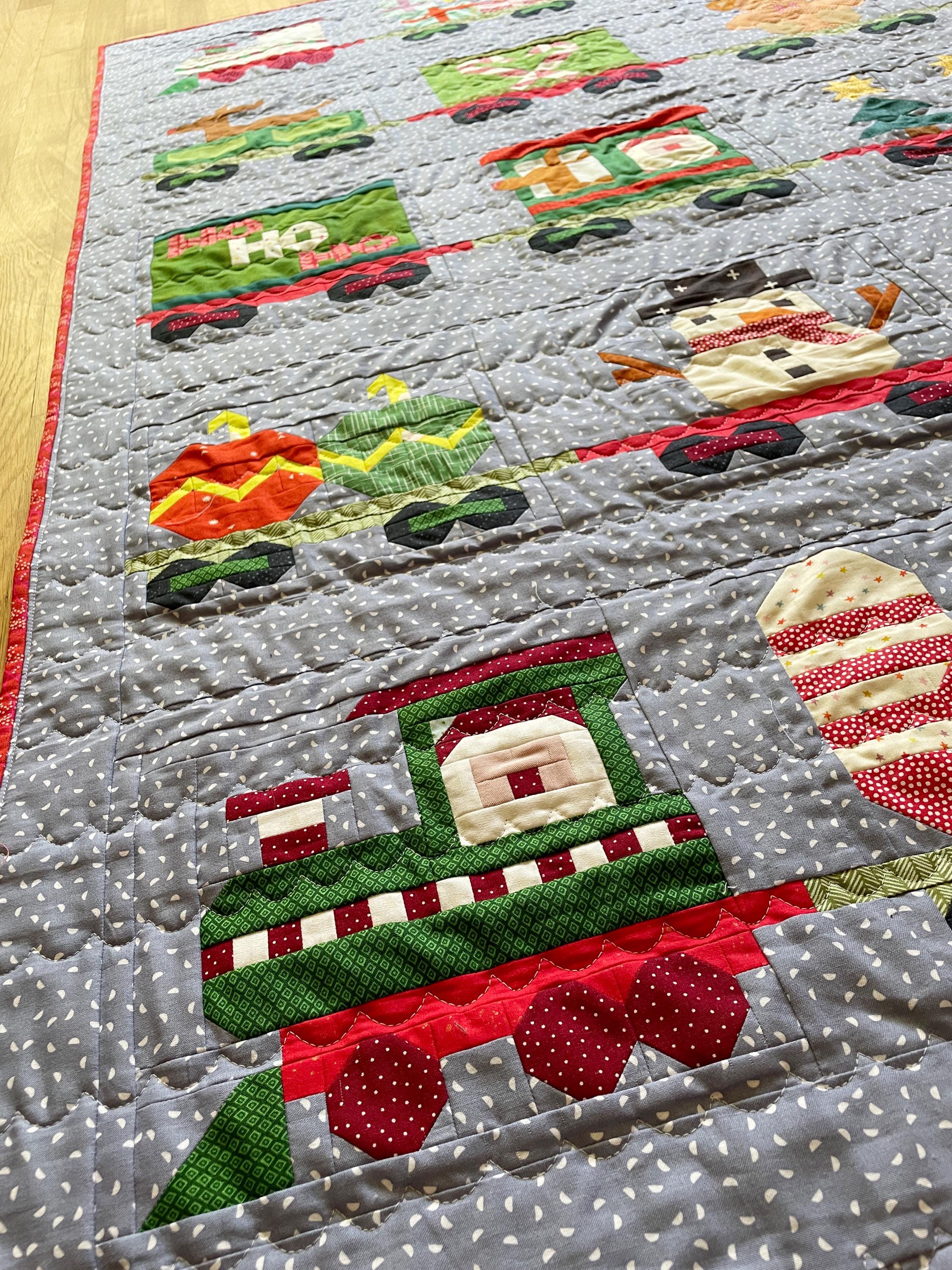 Christmas Train Quilt Block Pattern Bundle – PDF Pattern - Etsy