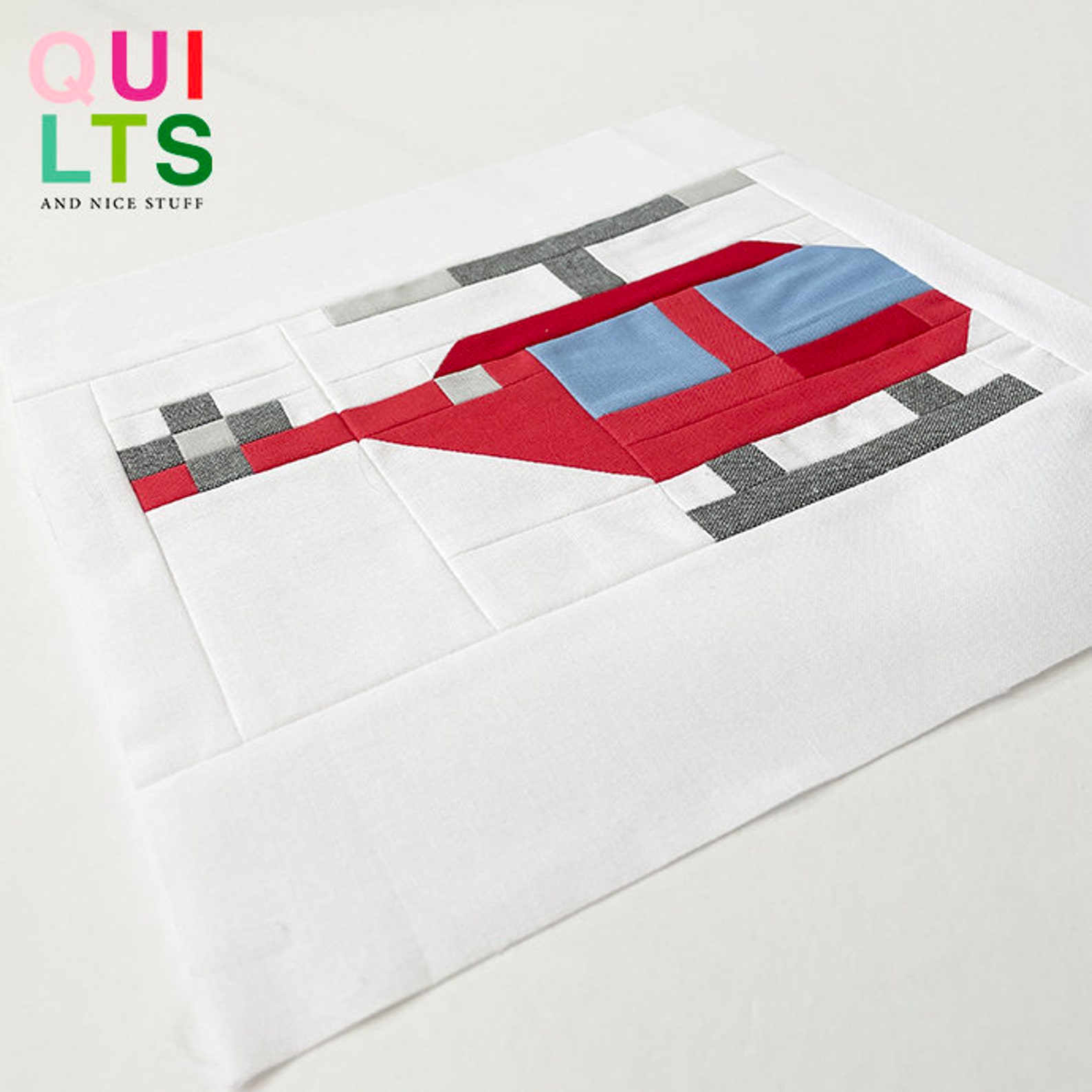 PDF Quilt Block Pattern Helicopter Vehicle Quilt - Etsy