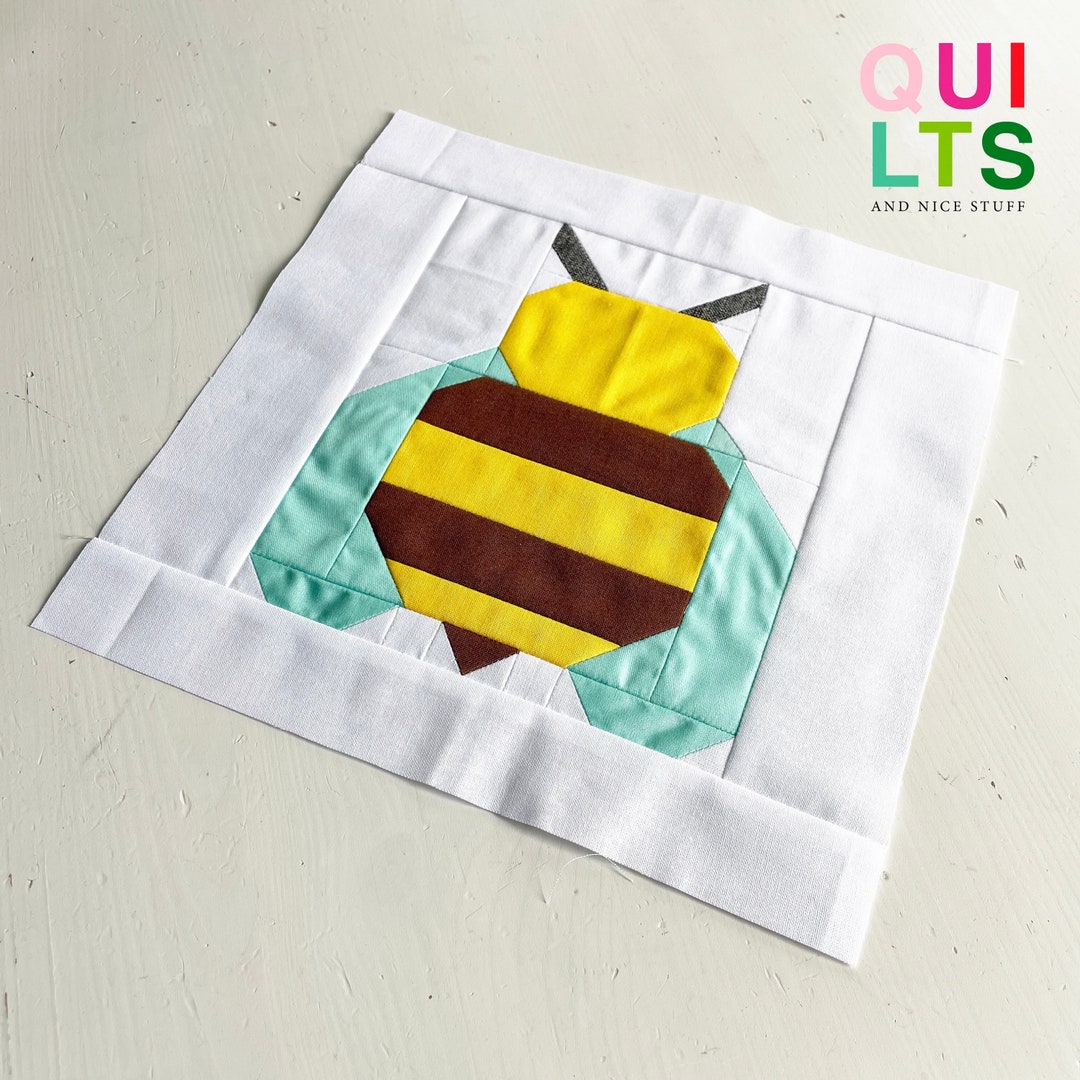 PDF Quilt Block Pattern Bee Animal Quilt - Etsy