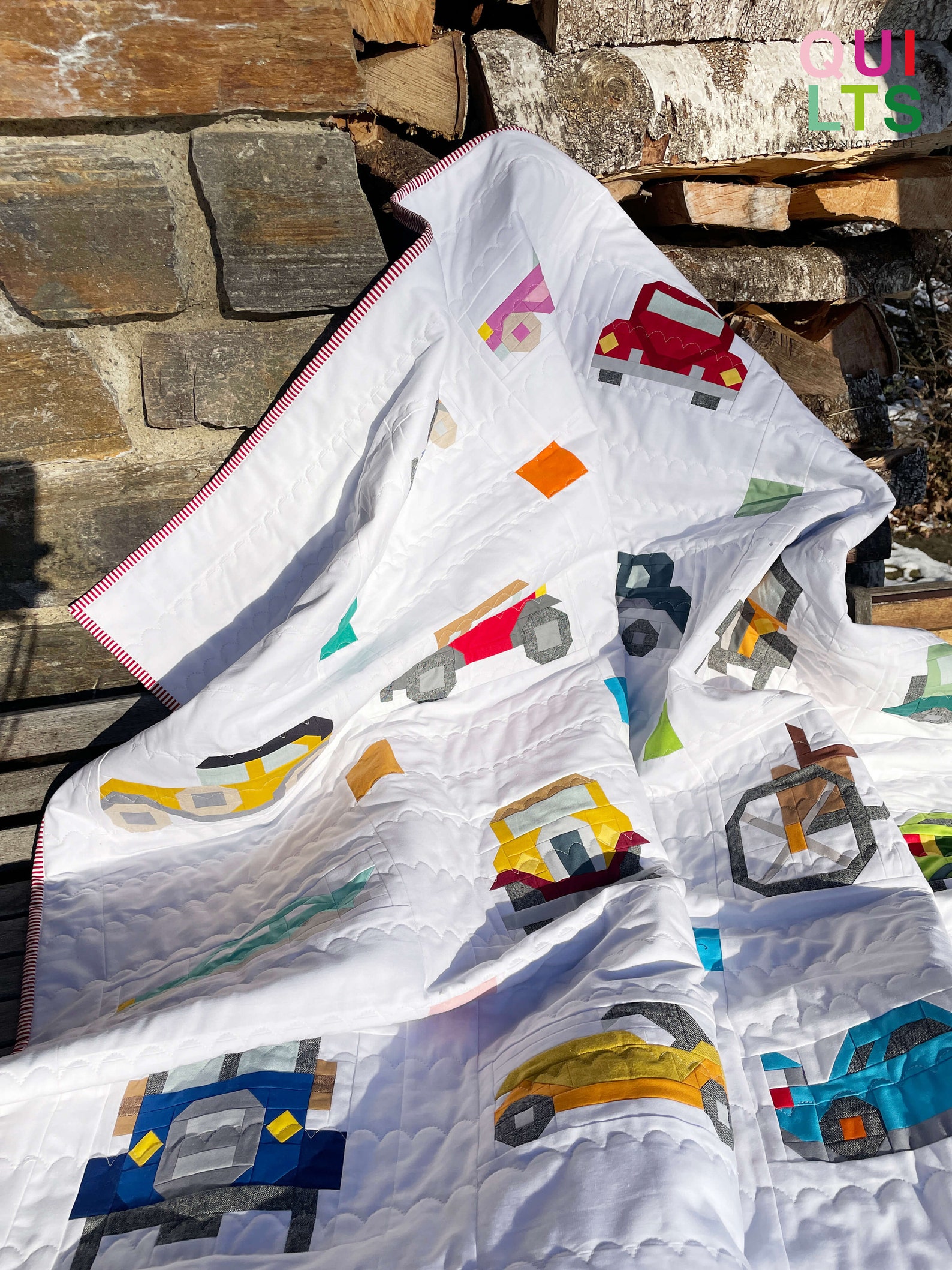 PDF Quilt Block Pattern – Vehicle Quilt – Classic Car 17 - Etsy