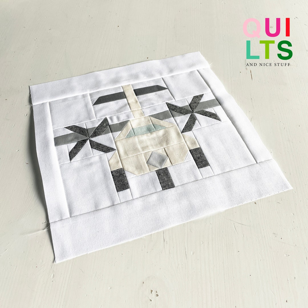 NEW PDF Quilt Block Pattern Propeller Aircraft Vehicle Quilt - Etsy